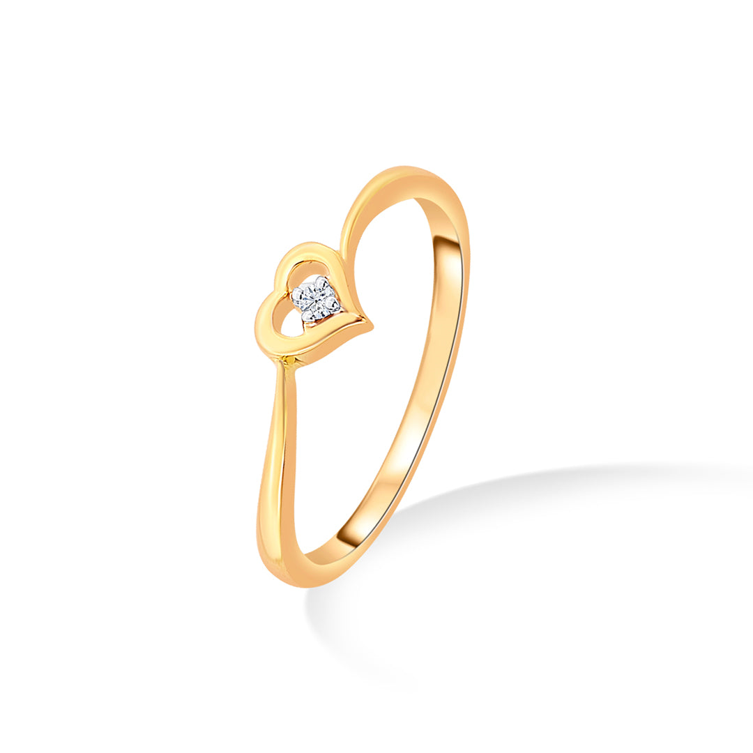 Buy Boundless Love Yellow Gold Diamond Ring For Women Online at Best Price in India – PNG Jewellers