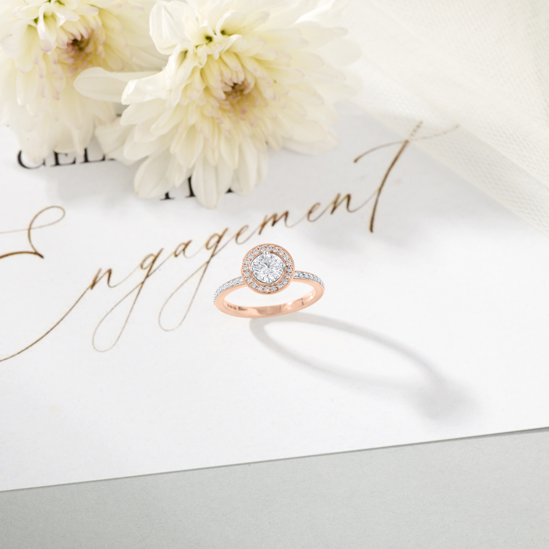 Buy True Circle Engagement Diamond Ring For Woman Online at Best Price ...