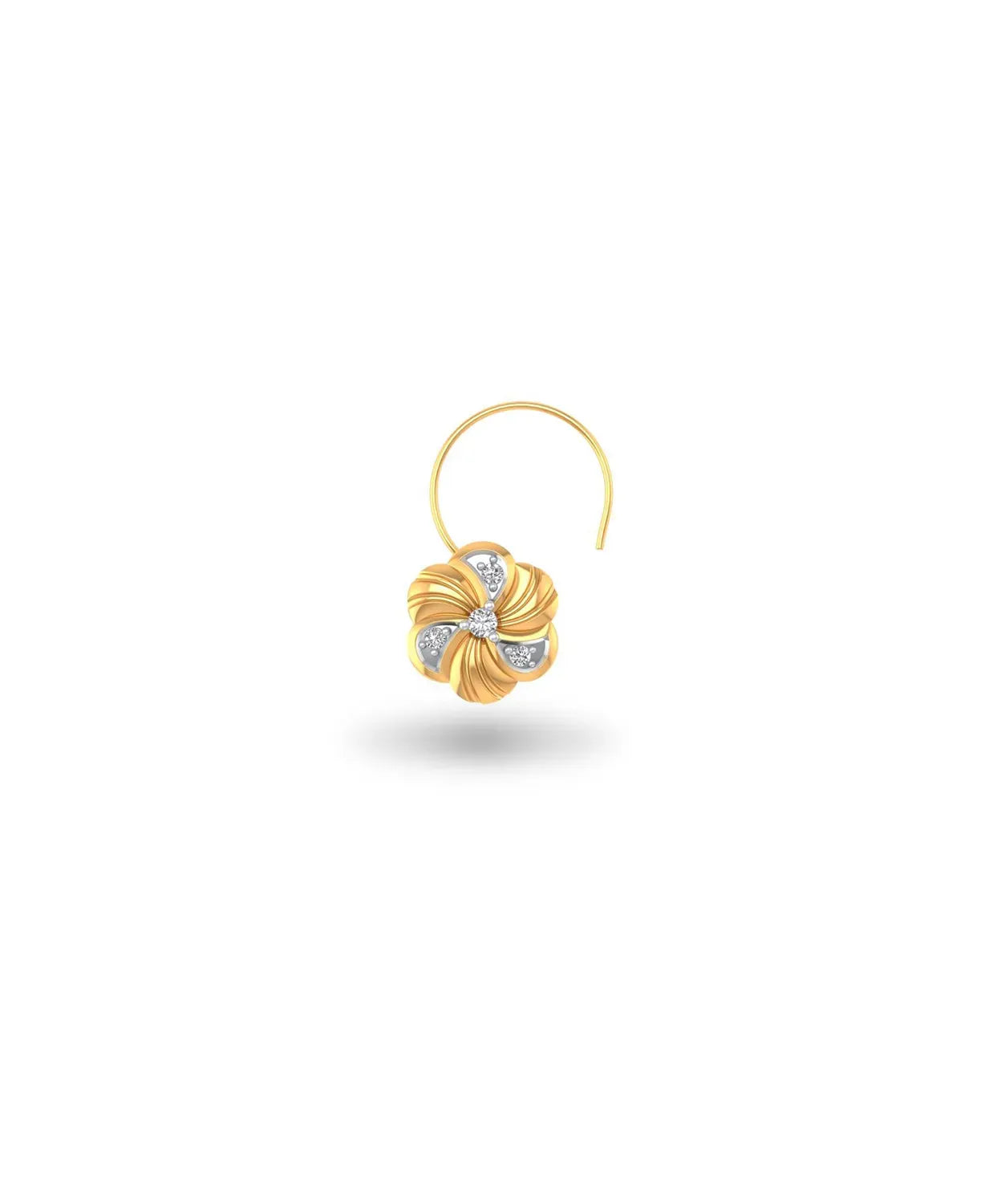 Happy Hibiscus Nose Pin – PNG Jewellers