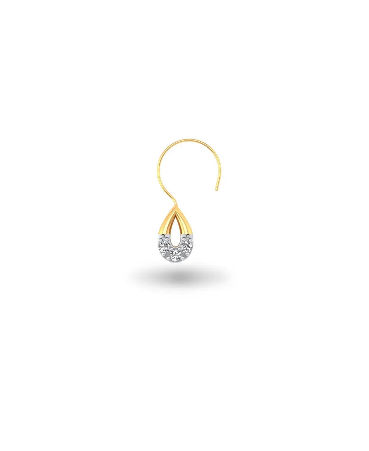 Buy Dew Drop Nose Pin Online at Best Price in India – PNG Jewellers