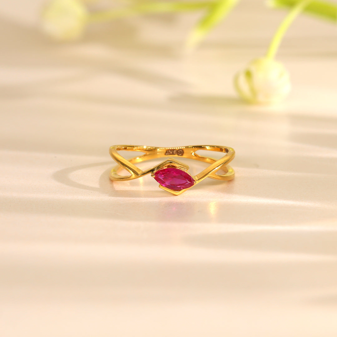 Prisma Band Gold Rings – PNG Jewellers