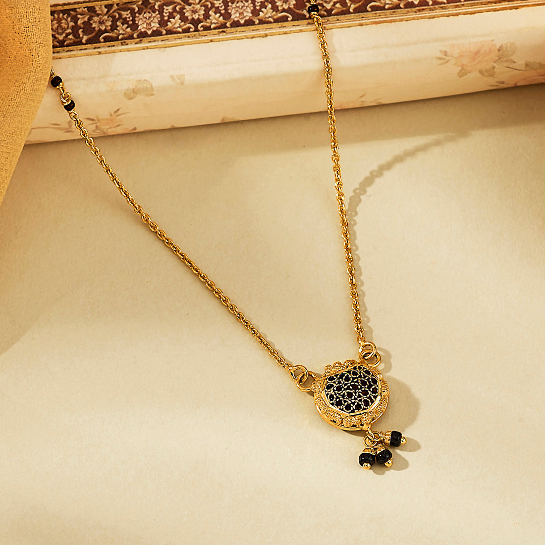 Buy Yog Gold Wati Mani Mangalsutra For Woman Online at Best Price in ...